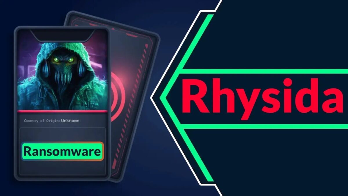Rhysida Ransomware Attacking Windows Machine Through VPN Devices and RDP