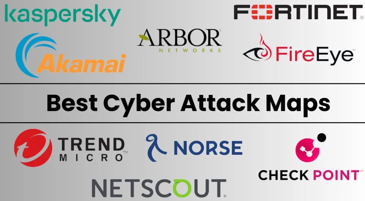 Top 10 Cyber Attack Maps to See Digital Threats In 2025