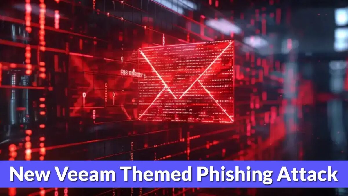 New Veeam Themed Phishing Attack Using Weaponized Wav File to Attack users
