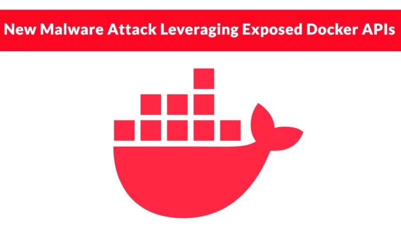 New Malware Attack Leveraging Exposed Docker APIs to Maintain Persistent