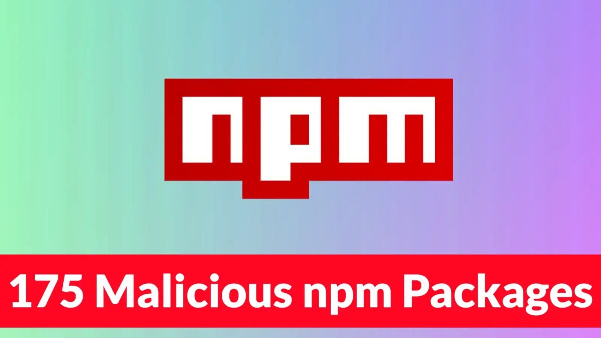 175 Malicious npm Packages With 26,000 Downloads Attacking Technology, and