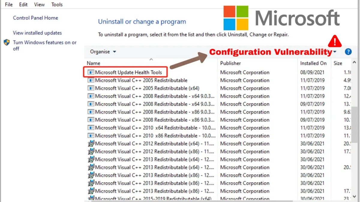 Microsoft’s Update Health Tools Configuration Vulnerability Let Attackers