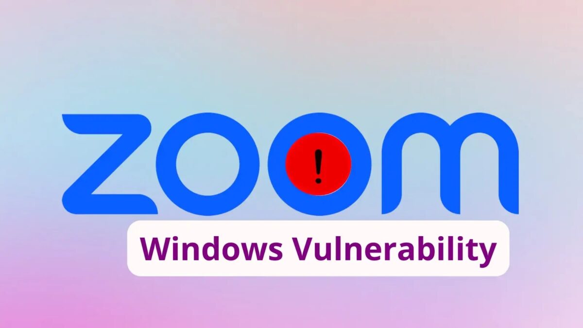 Zoom Workplace for Windows Vulnerability Allow Users to Escalate Privilege