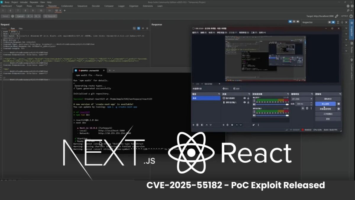 PoC Exploit Released for Critical React, Next.js RCE Vulnerability