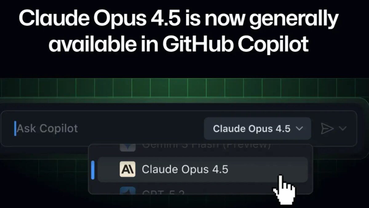Claude Opus 4.5 Now Integrated with GitHub Copilot