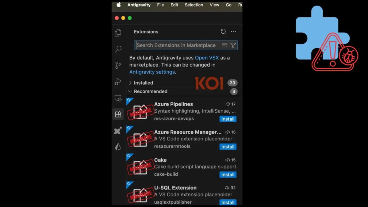 Cursor, Windsurf & Google Antigravity IDEs Recommend Malicious App