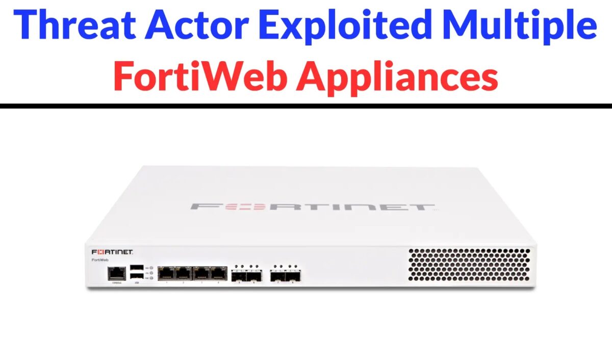 Threat Actor Exploited Multiple FortiWeb Appliances to Deploy Sliver C2 for