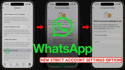 WhatsApp New Strict Account Settings Option to Protect Your Account from