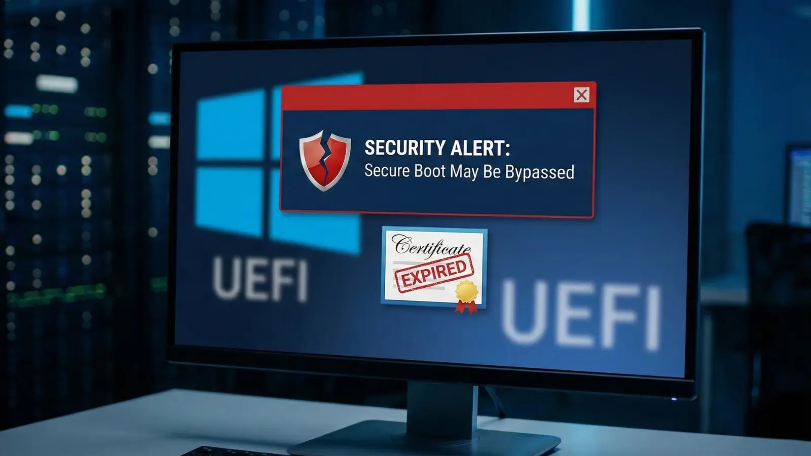 Microsoft Warns Secure Boot May Be Bypassed as Windows UEFI Certificates